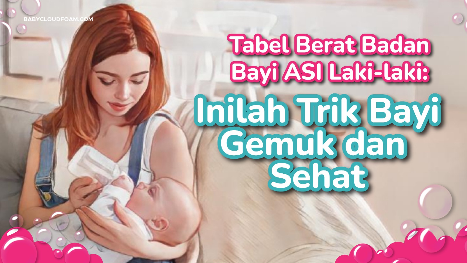 Tabel Berat Badan Bayi ASI Laki-laki: Inilah Trik Bayi Gemuk dan Sehat ...